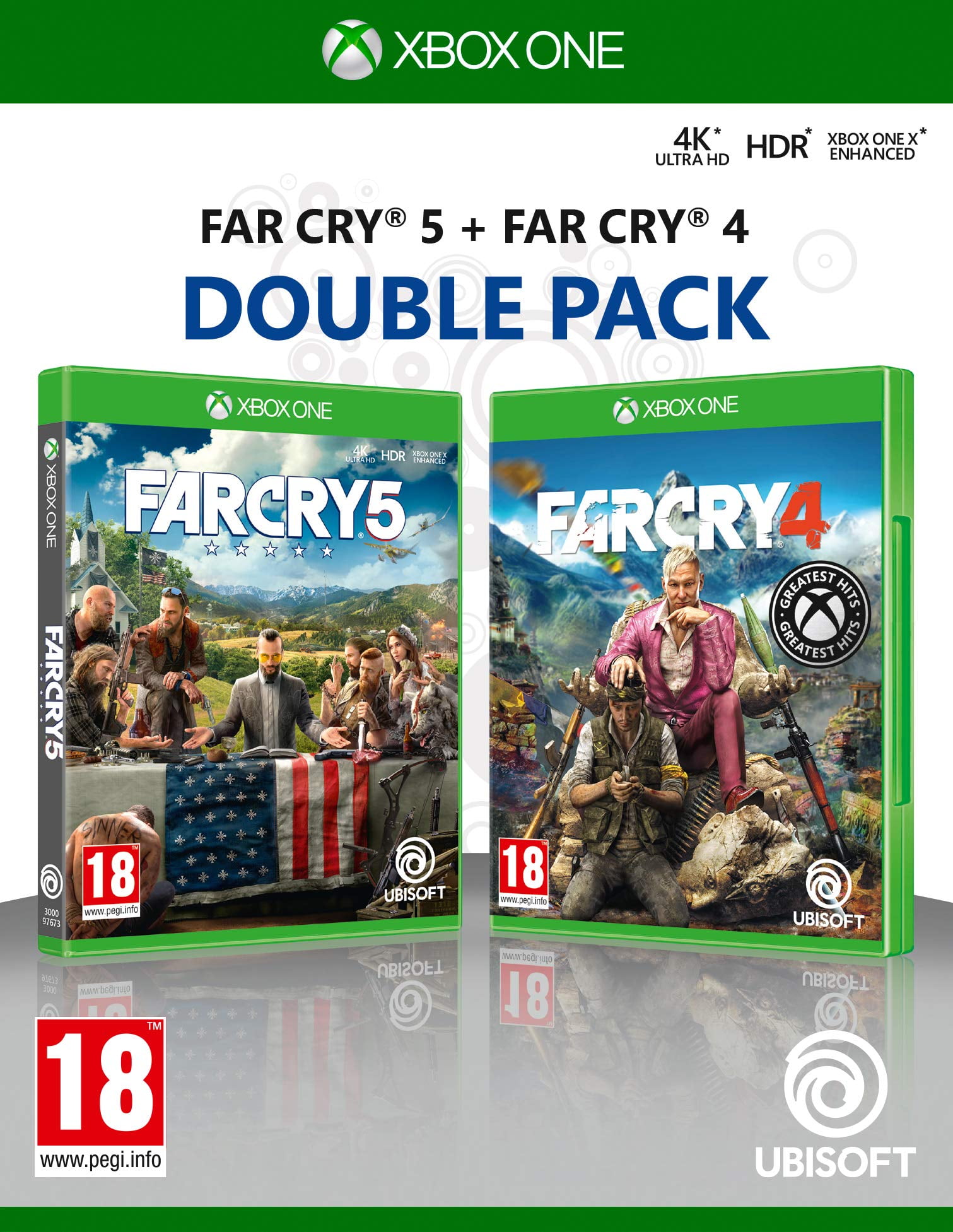 Far Cry 4 + Far Cry 5 (Xbox One) Xbox One Double Pack (Xbox One ...