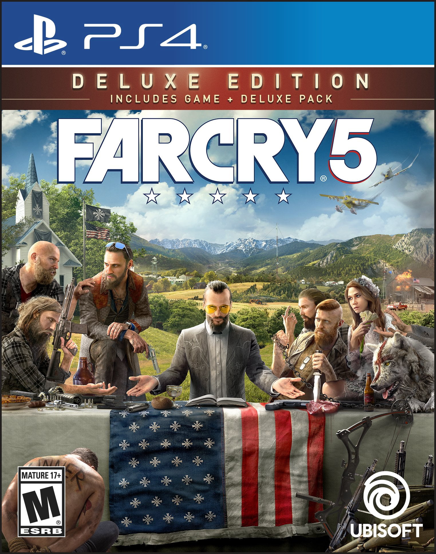 Far Cry 5 Deluxe Edition, Ubisoft, PlayStation 4, 887256028978 ...