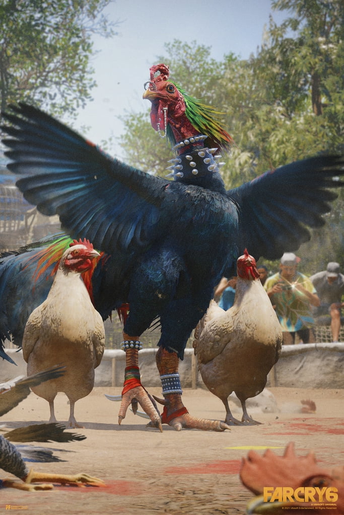 Far Cry 6 Chicharron Rooster Amigo Video Game Gaming Gamer Far Cry ...