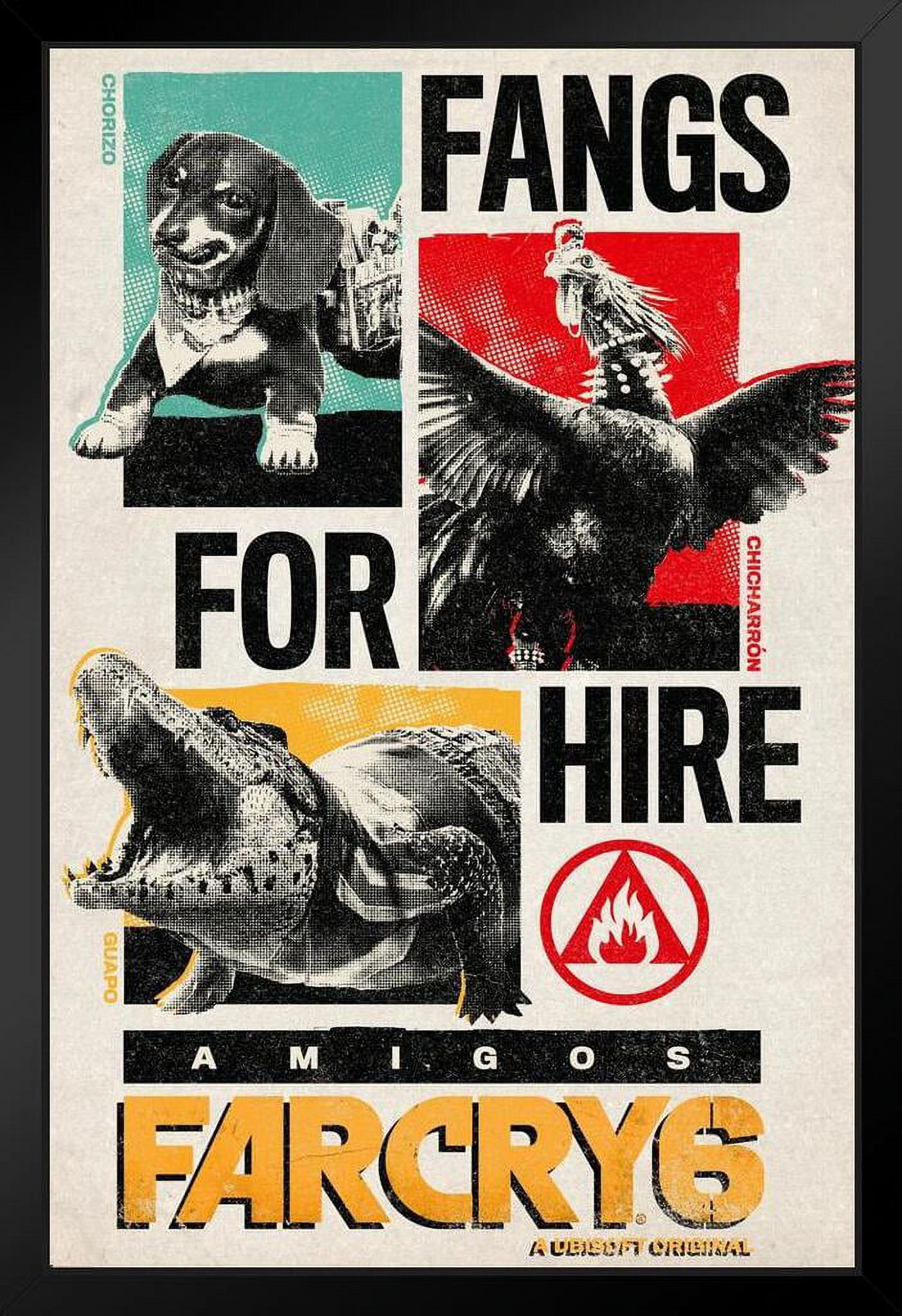 Far Cry 6 Fangs For Hire Chorizo Guapo Chicharron Video Game Gaming ...