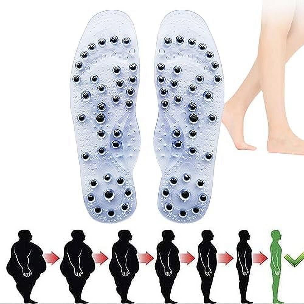 Far Infrared Tourmaline Acupressure Insoles, Magnetic Insoles ...
