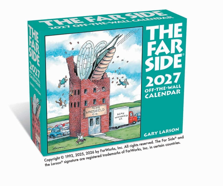 The Far Side(r) 2027 Off-The-Wall Day-To-Day Calendar, (Paperback ...