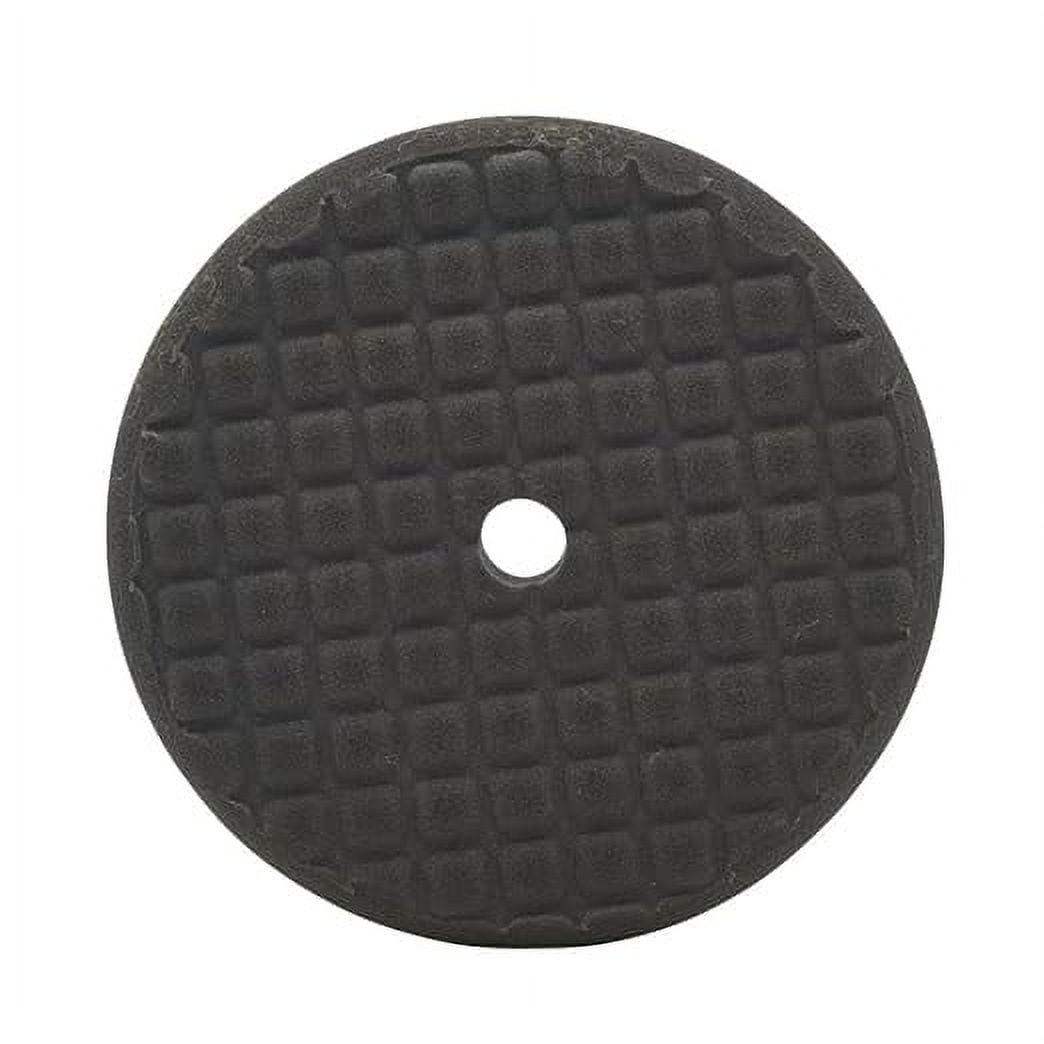 Farécla 8 in. Black Single-Sided CCS Foam Waffle Pad - Walmart.com