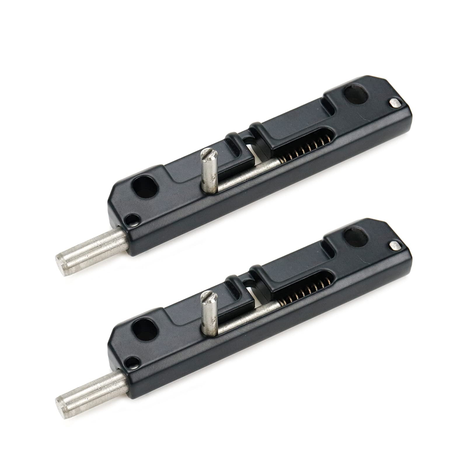 FarBoat 2 Pcs Spring Loaded Latch, Spring Loaded Barrel Bolt Latch ...