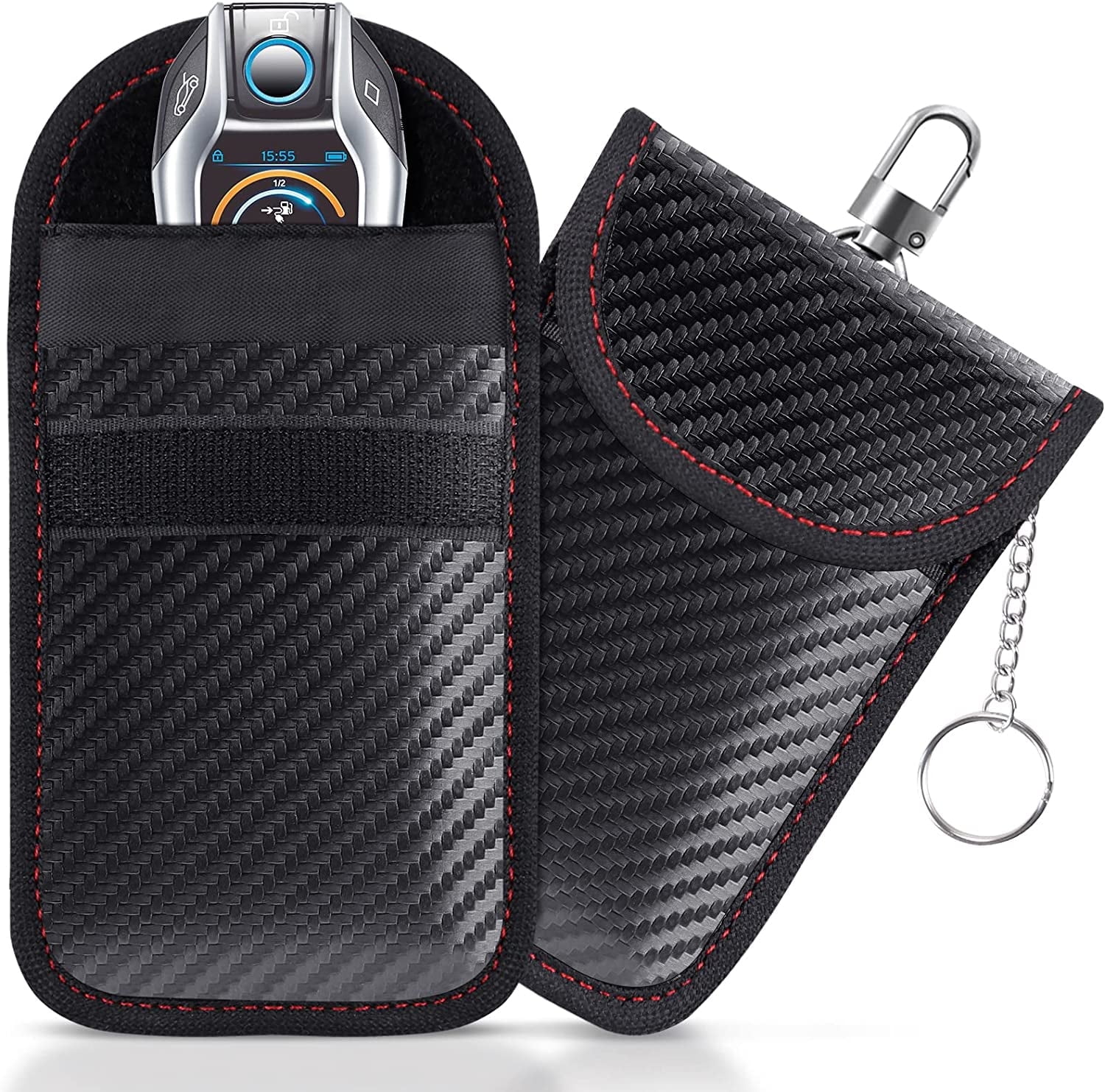 Faraday Bag for Key Fob(2 Pack), Faraday Cage Protector, Car RFID ...