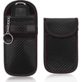 GIXUSIL, Faraday Bag for Key Fob, 2 Pack, Signal Blocker, Black ...