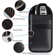 Taosunzt Portable Faraday Bag Car Key Storage Organizer Wear Resistant ...