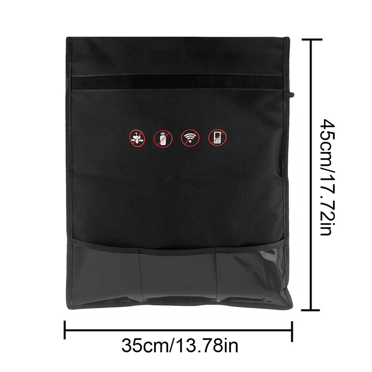 Faraday Bag RFID Signal Blocking Shielding Pouch Large Laptop Case Bag ...