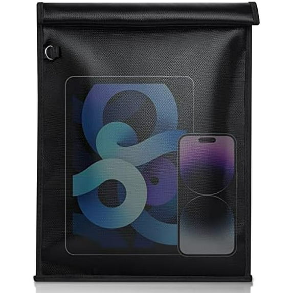 Faraday Bags for Tablets 10"x15"(1 Pack) Signal Blocking Faraday Cage ...