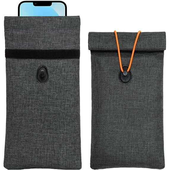 Faraday Bags for Phones 2 Pack Go Dark Bags for Cell Phones, Signal ...