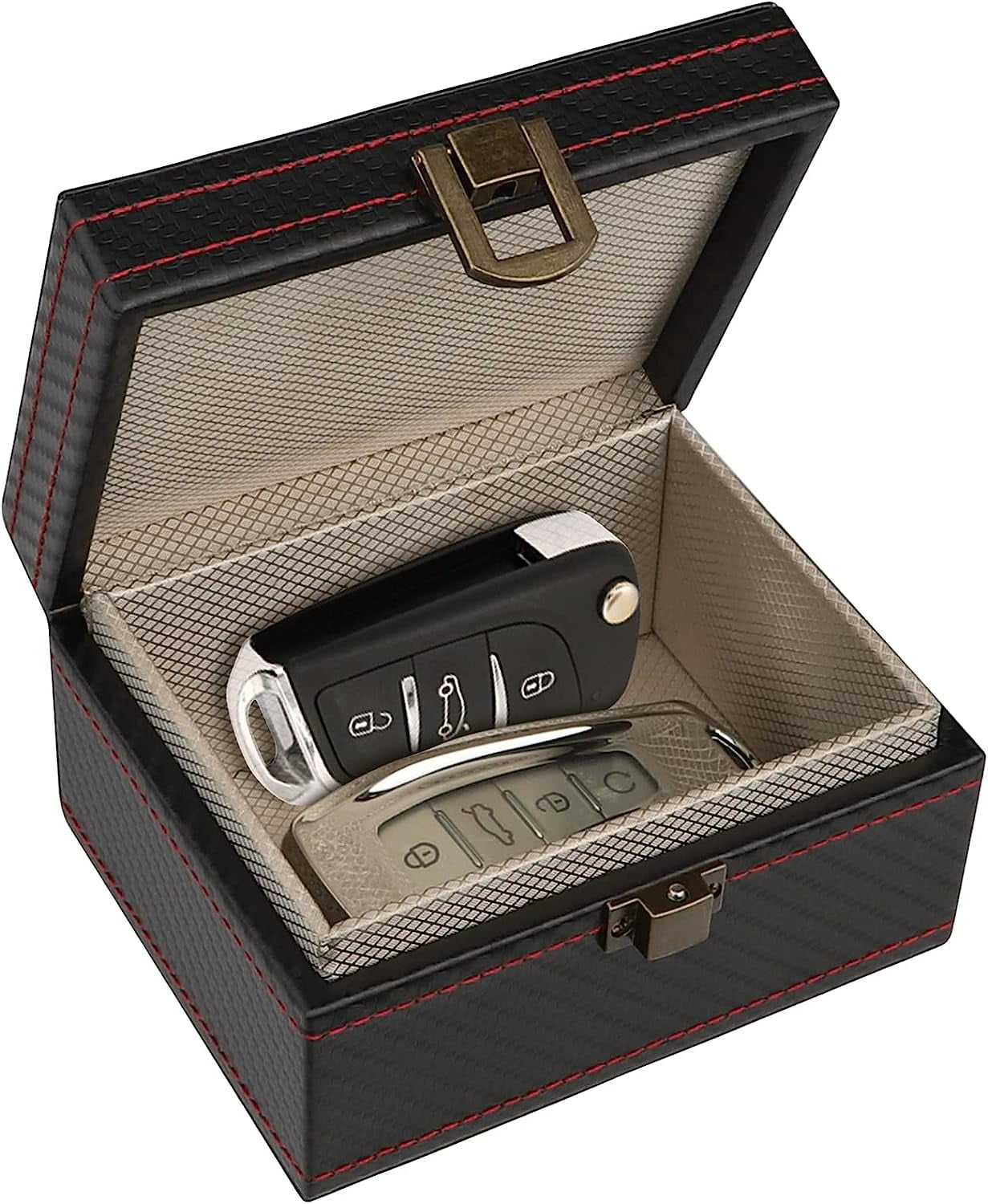 Faraday Box, [4 Keys Capacity] RFID Box for Car Keys, Faraday Key Fob ...