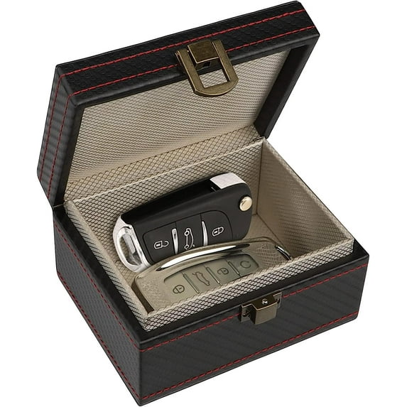 Faraday Box, [4 Keys Capacity] RFID Box for Car Keys, Faraday Key Fob ...