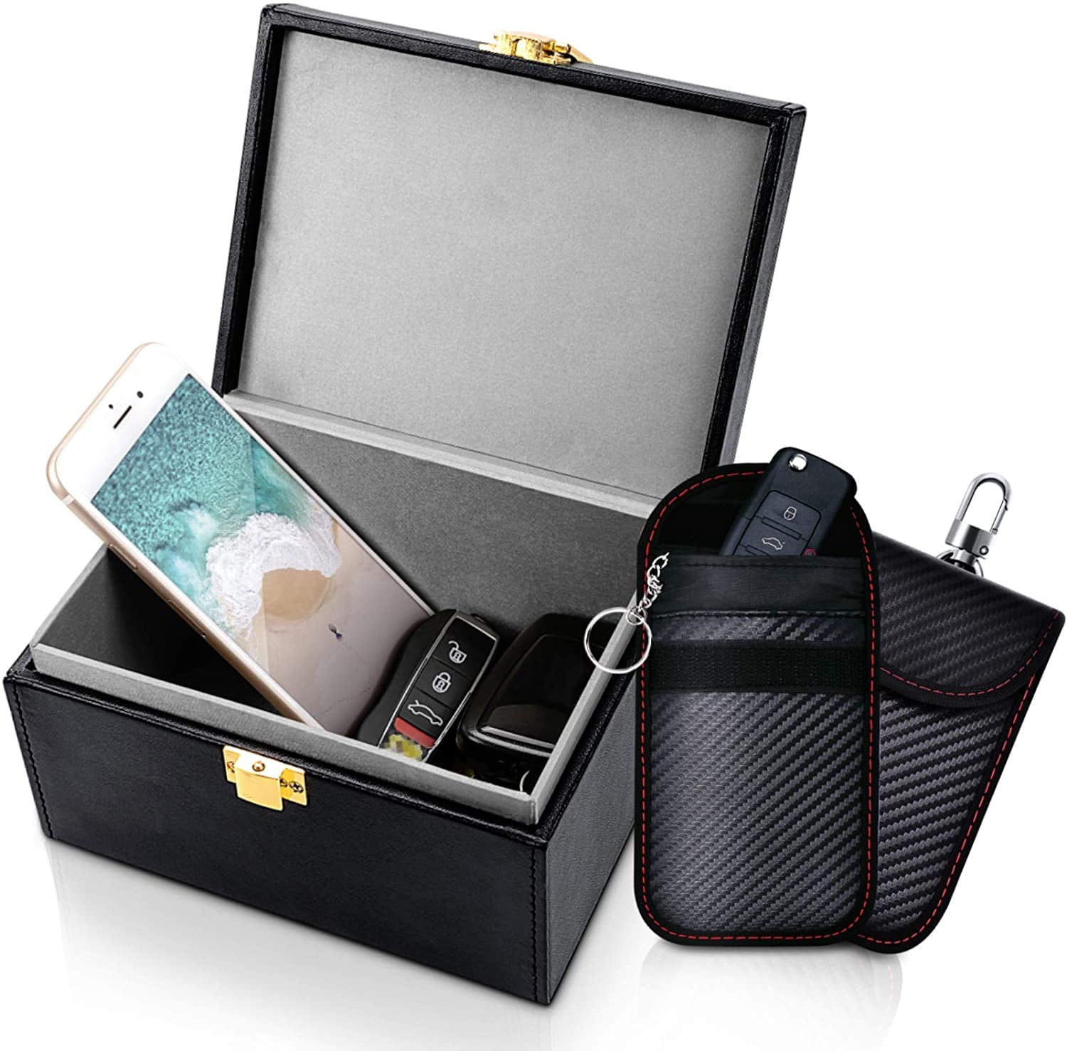 Faraday Box for Car Keys, Car Key Signal Blocking Box, Keyless Entry ...