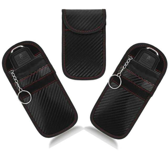 Faraday Key Fob Protector, Scheam 3 Pack Faraday Bags RFID Faraday ...