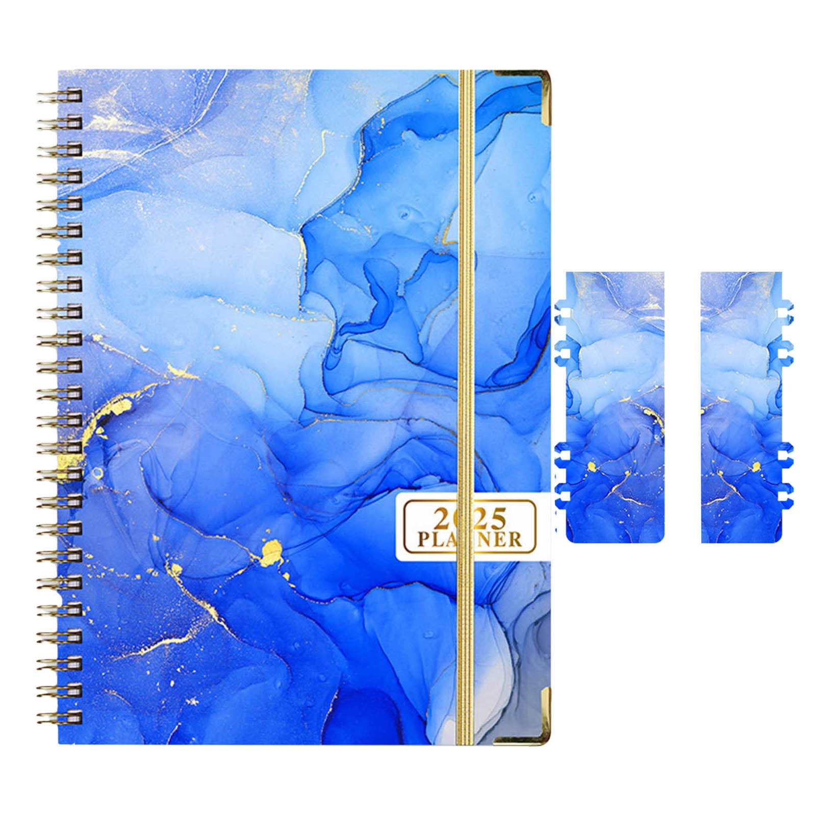 Faraee 2025 Aesthetic Daily Planner Notebook Hourly Schedule Spiral To ...