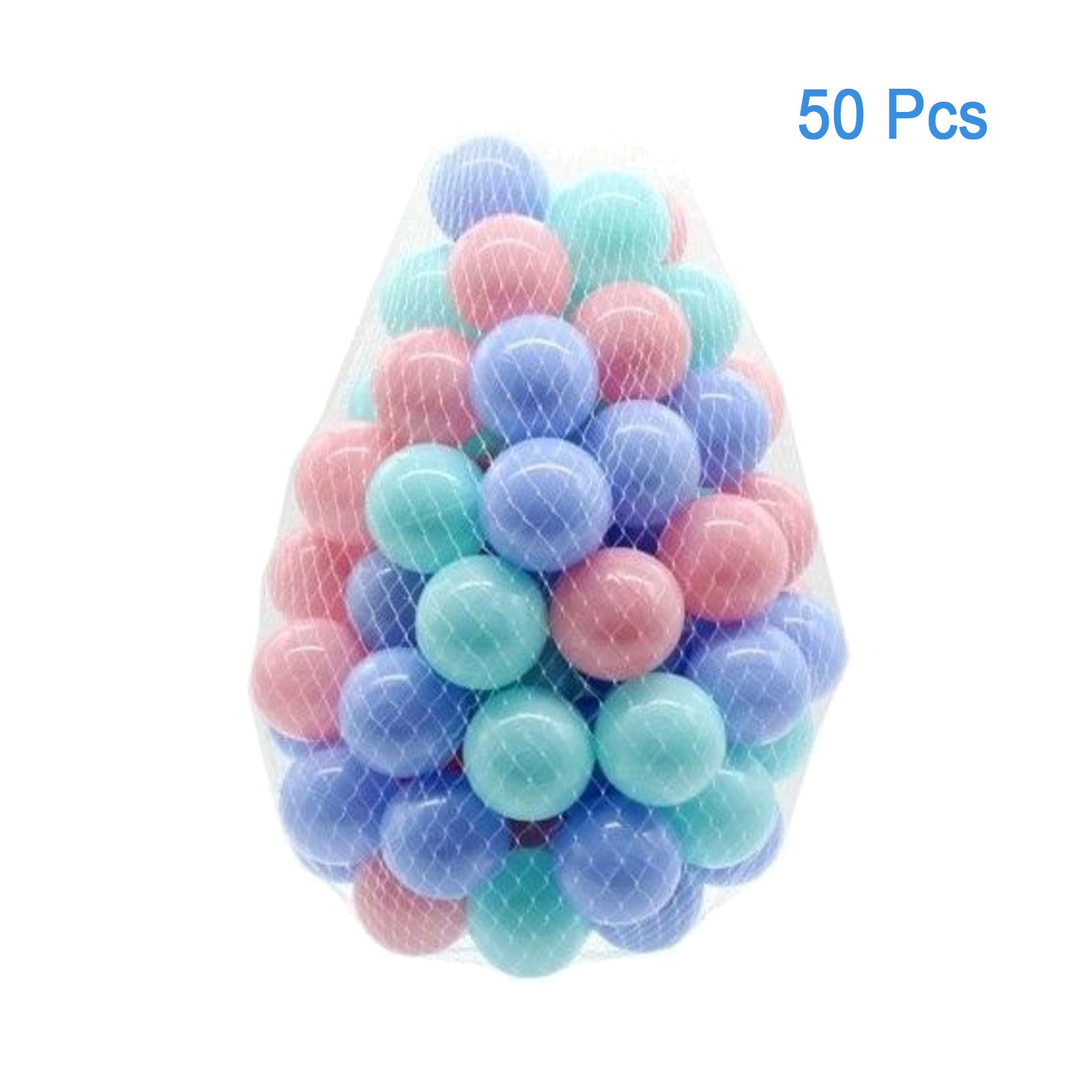 Faraee 50Pcs Soft Ball Pit Balls Playing Crush Proof Props for House ...