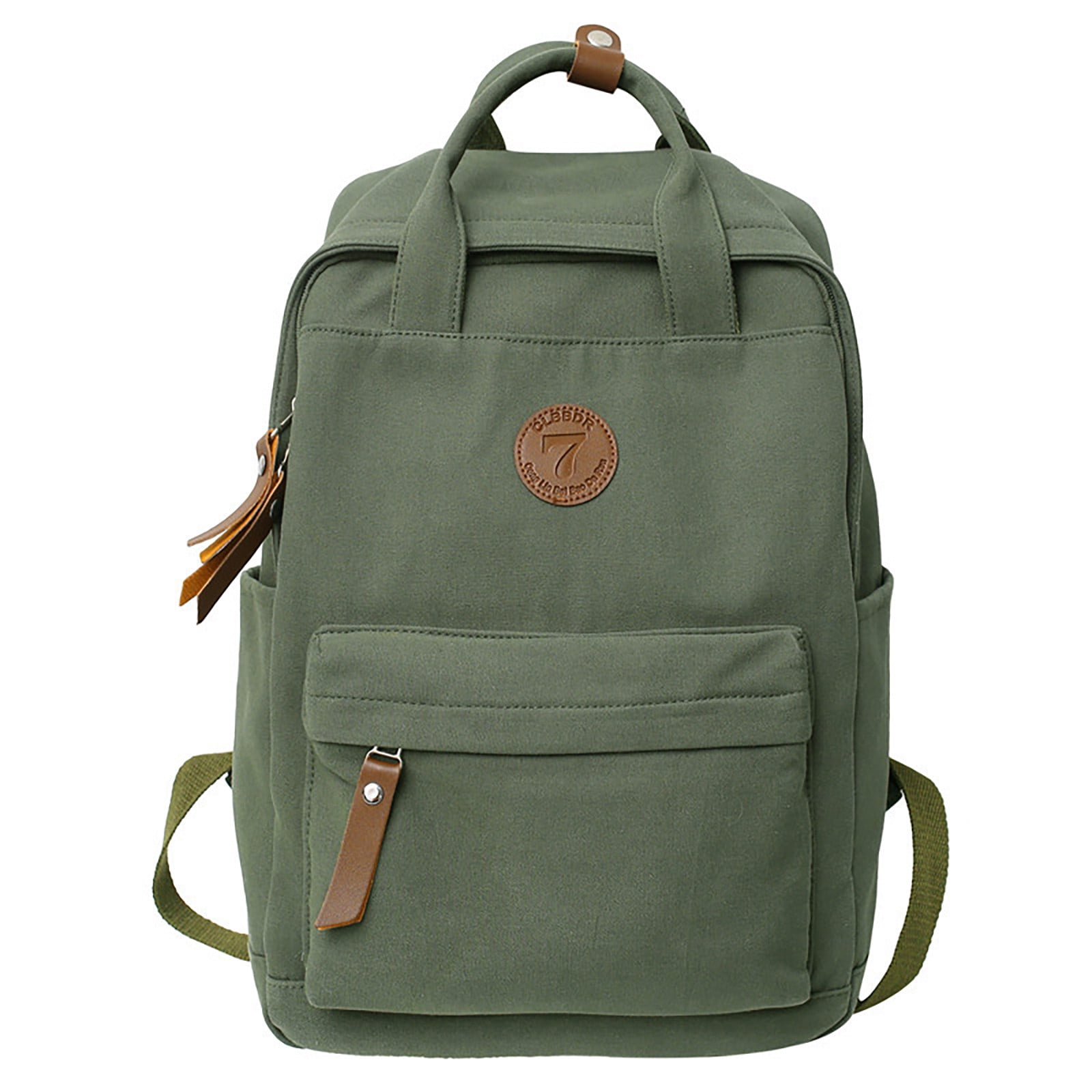 Faraee Canvas Mini Backpack Everyday Day Pack Rucksack Top Handle ...