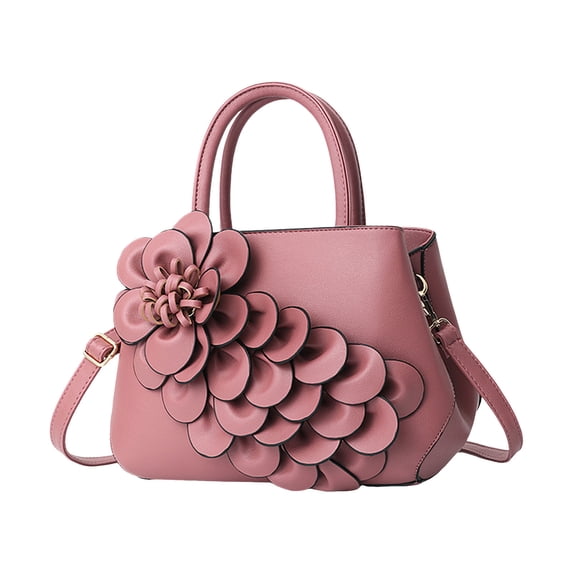 Faraee Small Purse and Handbag for Women Flower Leather Ladies Top ...