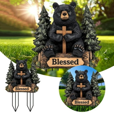 dajkiuy Metal Patriotic Rooster Statue, Rustic Yard Signs Porch Decor ...