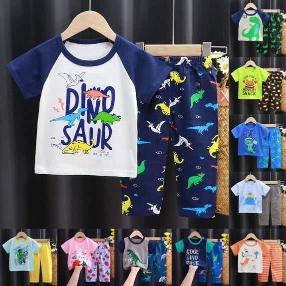 Faraee Toddler Boy Clothes Summer Outfits Cotton Short Sleeve T-Shirt ...