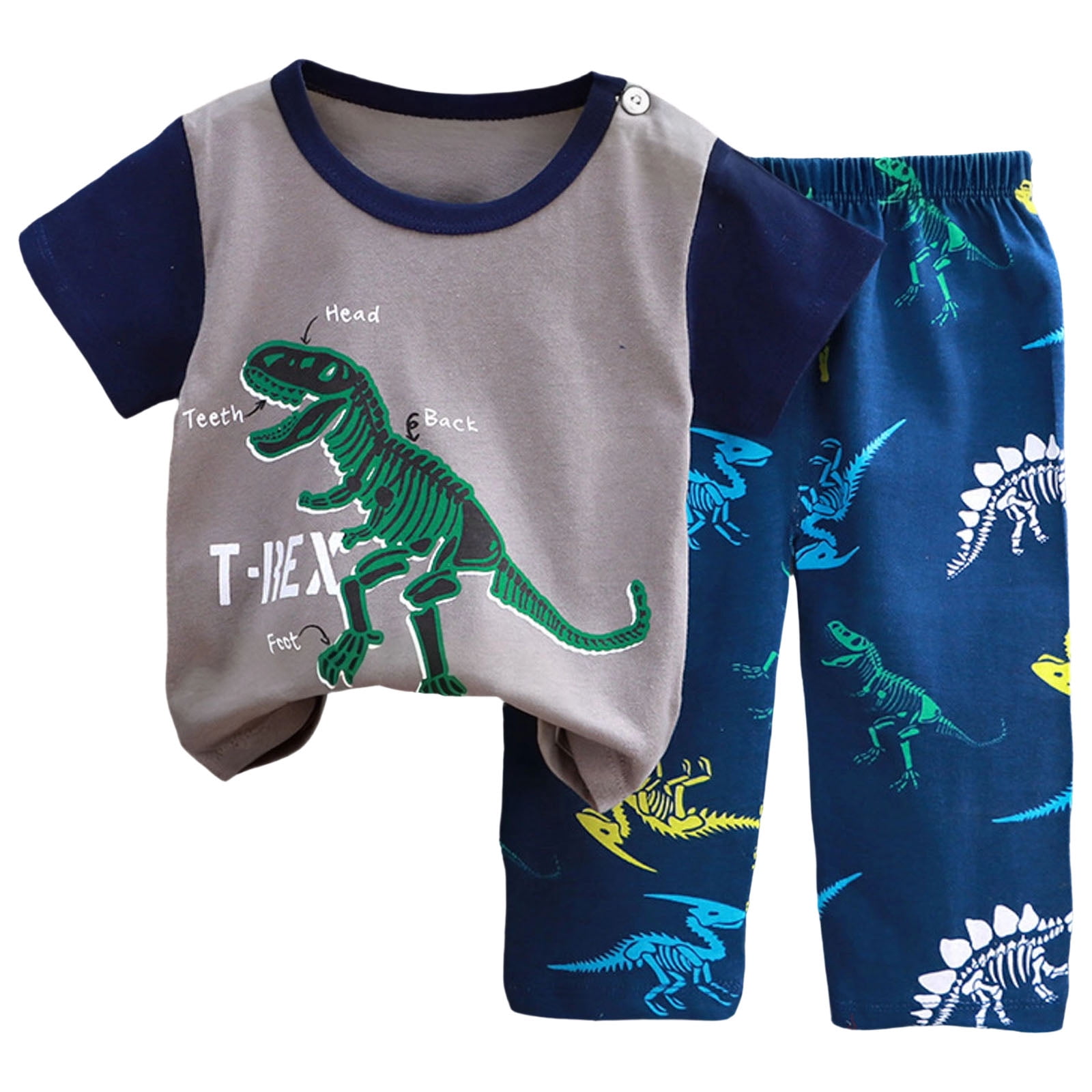 Faraee Toddler Boy Clothes Summer Outfits Cotton Short Sleeve T-Shirt ...