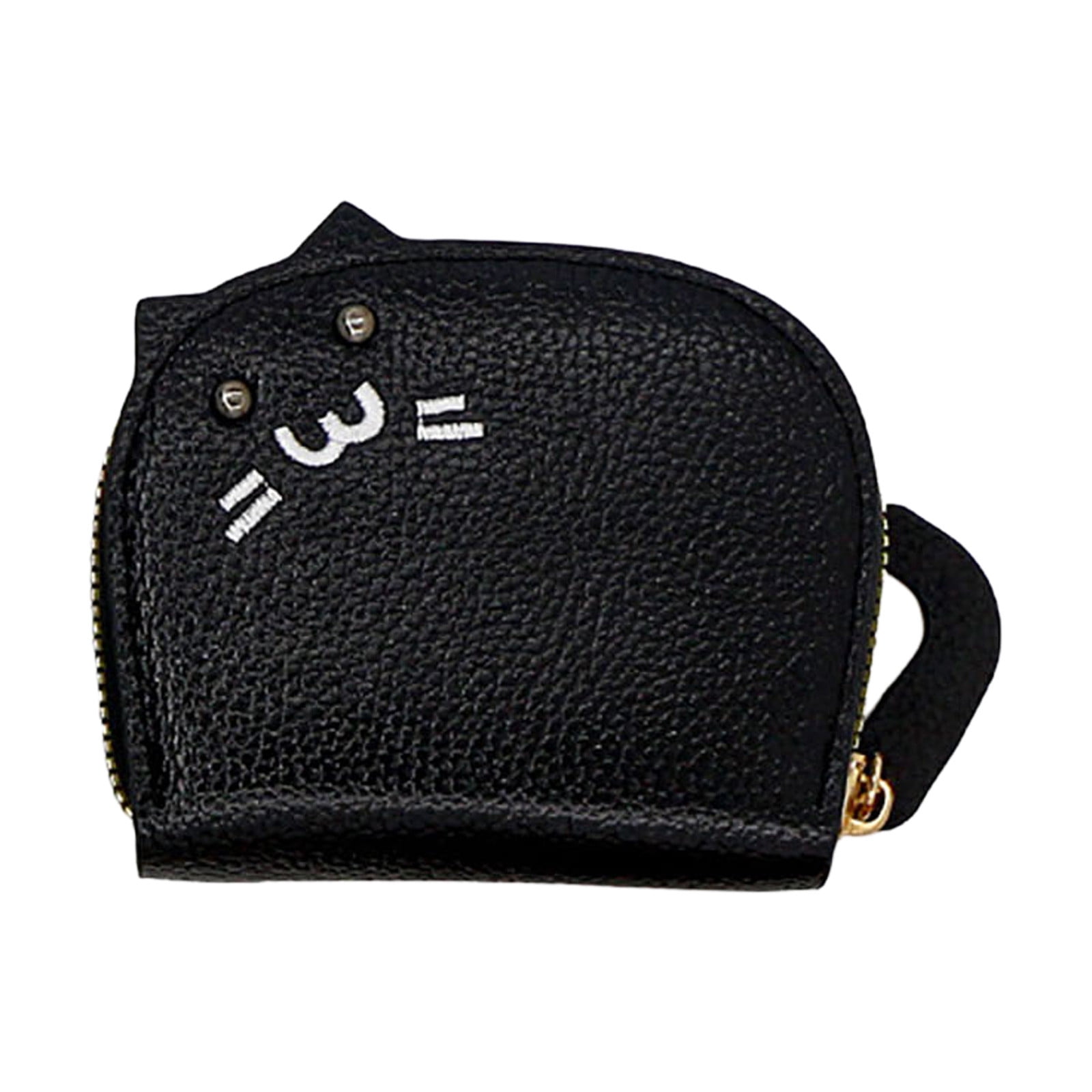 Faraee Women Cute Cat Coin Purse Small Zipper Credit Card Cases Wallet ...