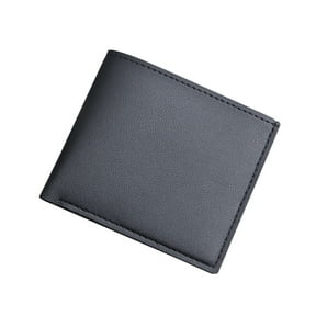 DEFNES Genuine Leather Bifold Wallet for Men with Zippered Security ...