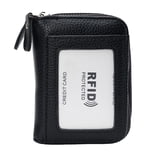 Faraee Women Zipper Wallet RFID Blocking Coin Pouches Credit Card ...