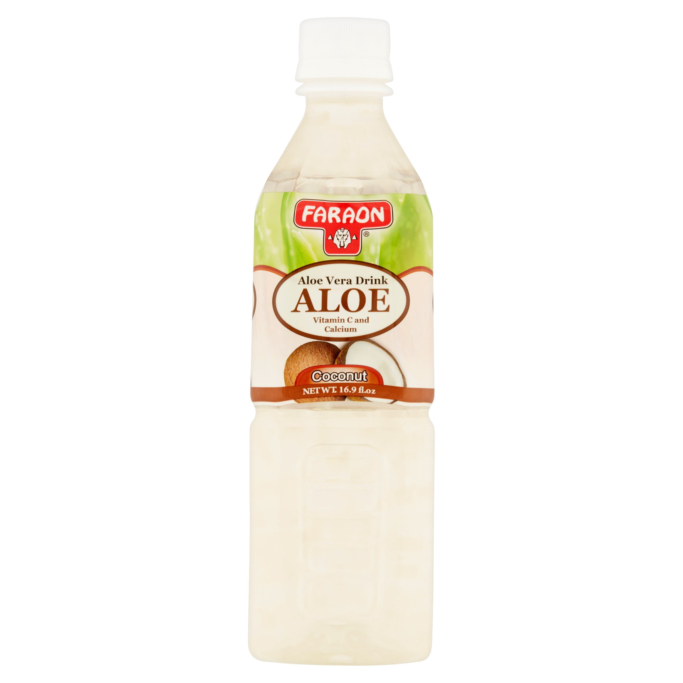 Faraon Coconut Aloe Vera Drink, 16.9 Fl Oz - Walmart.com