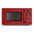 Farberware 1.1 Cu. Ft. 1000-Watt Compact Microwave Oven, Red - Walmart.com