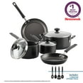 Farberware 12-Piece Easy Clean Nonstick Pots and Pans/Cookware Set ...