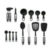 Mainstays 14pcs Cooking Utensil Set with Caddy - Walmart.com