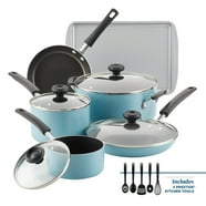 Tramontina 9-Piece Non-stick Cookware Set, Red - Walmart.com