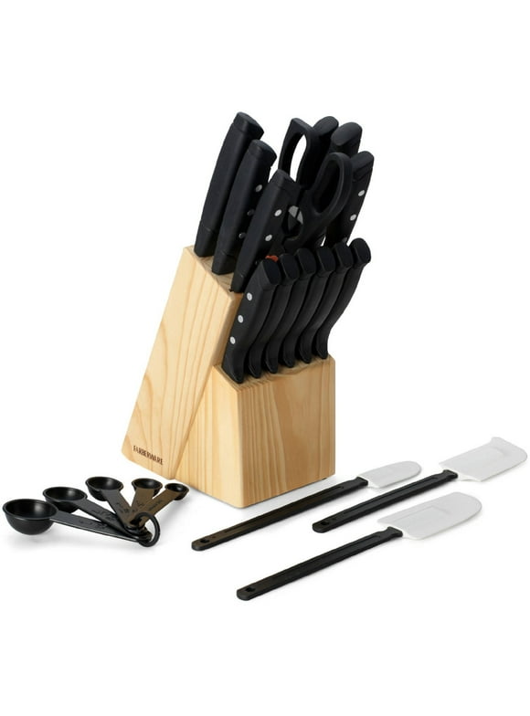 Farberware Knife Sets, Knife Block Sets and Kitchen Cutlery - Walmart.com