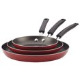 Farberware 3-Piece Easy Clean Aluminum Non-Stick Frying Pans & Skillet ...