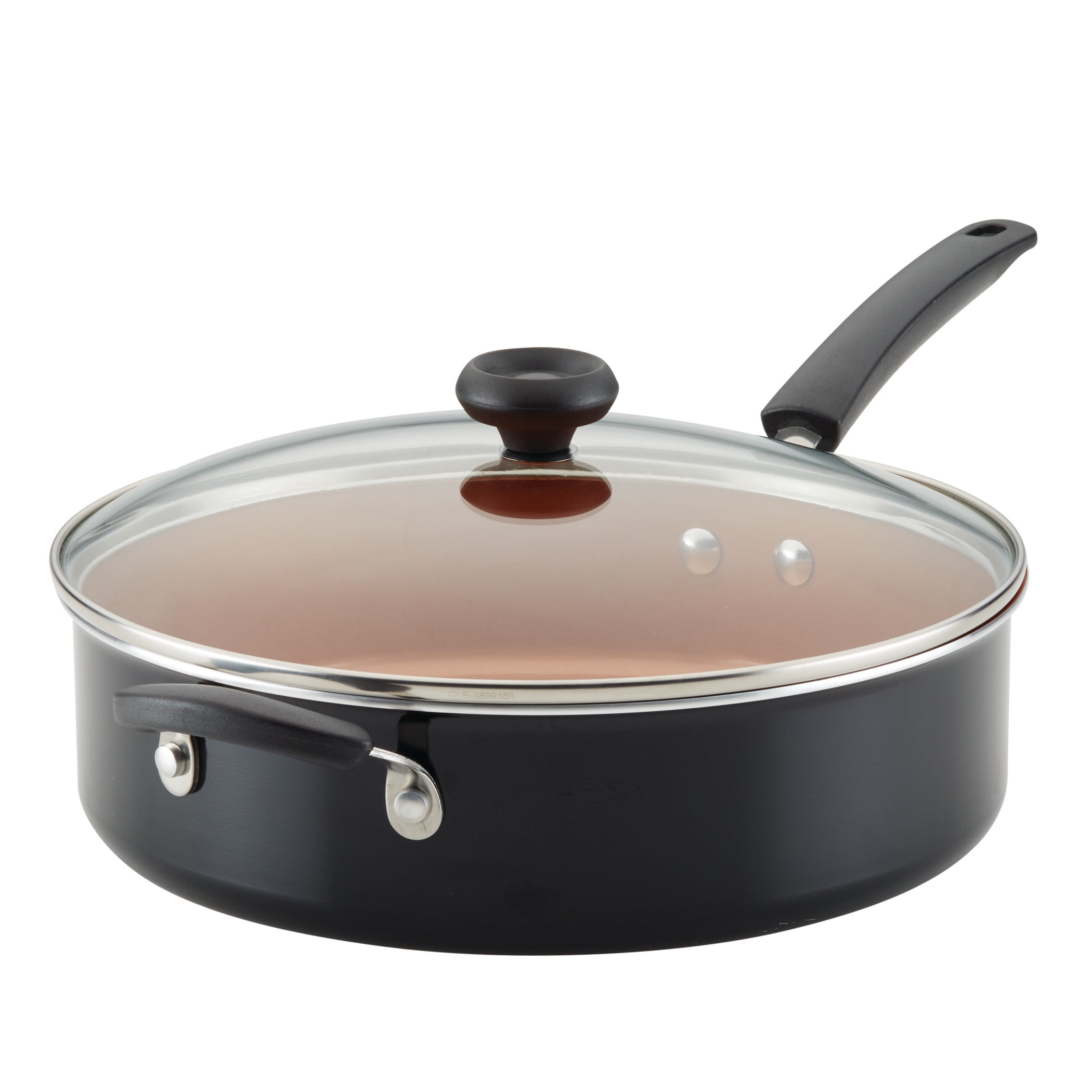 Farberware 5-Quart Nonstick Jumbo Cooker with Helper Handle, Dishwasher ...