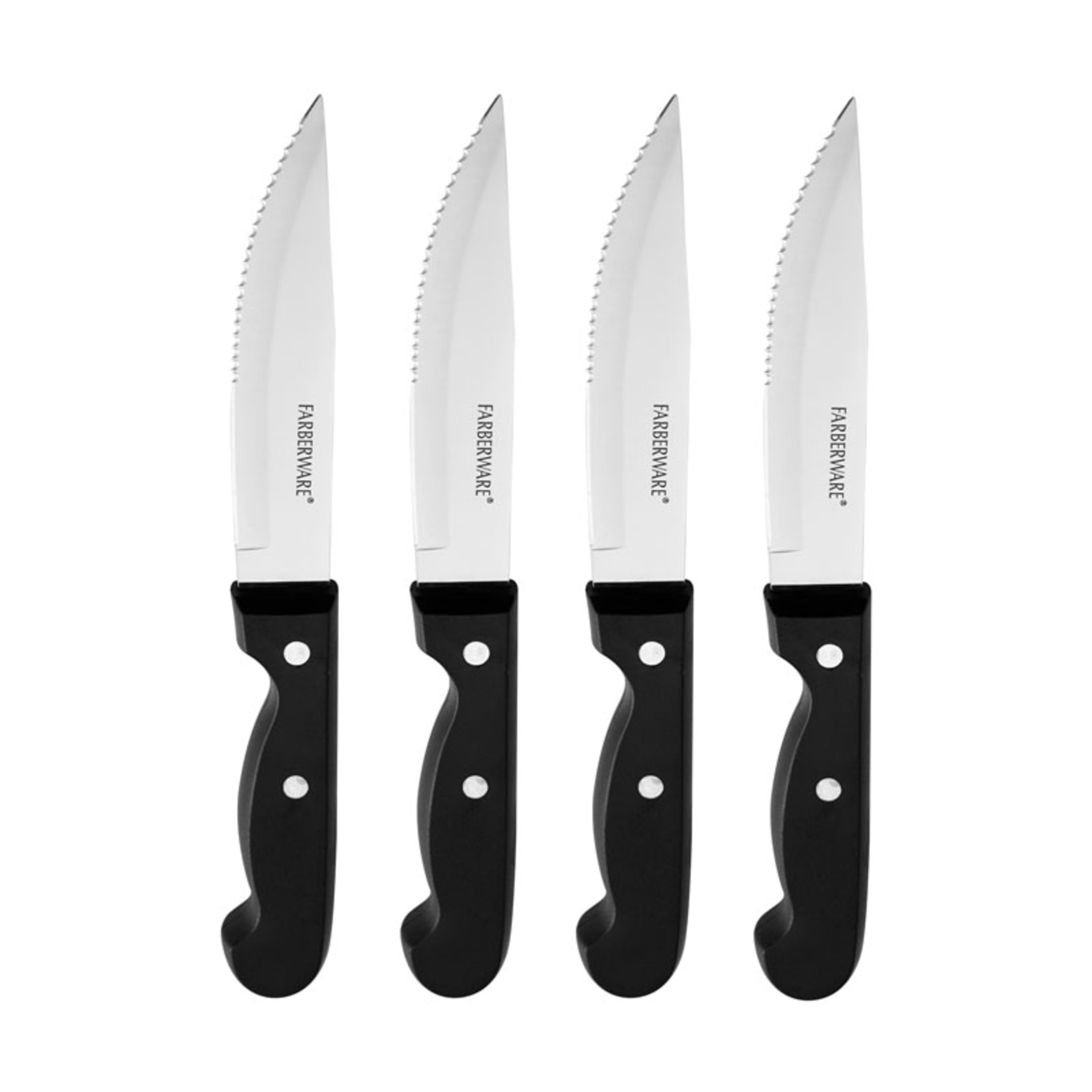 Farberware Classic 4.5-inch Restaurant Style Jumbo Steak Knife with ...