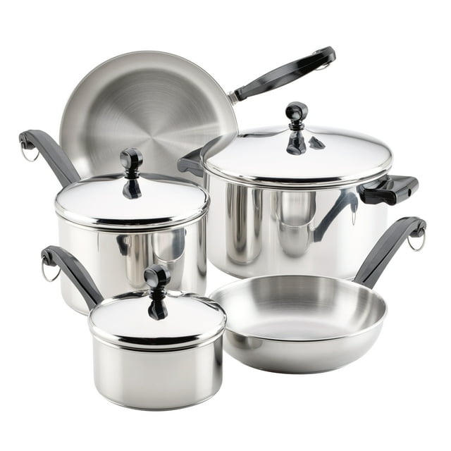Farberware Classic Stainless Steel 8pc Set - Walmart.com