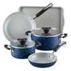 Farberware Disney Monochrome 7 Piece Nonstick Aluminum Pot and Pan Set ...