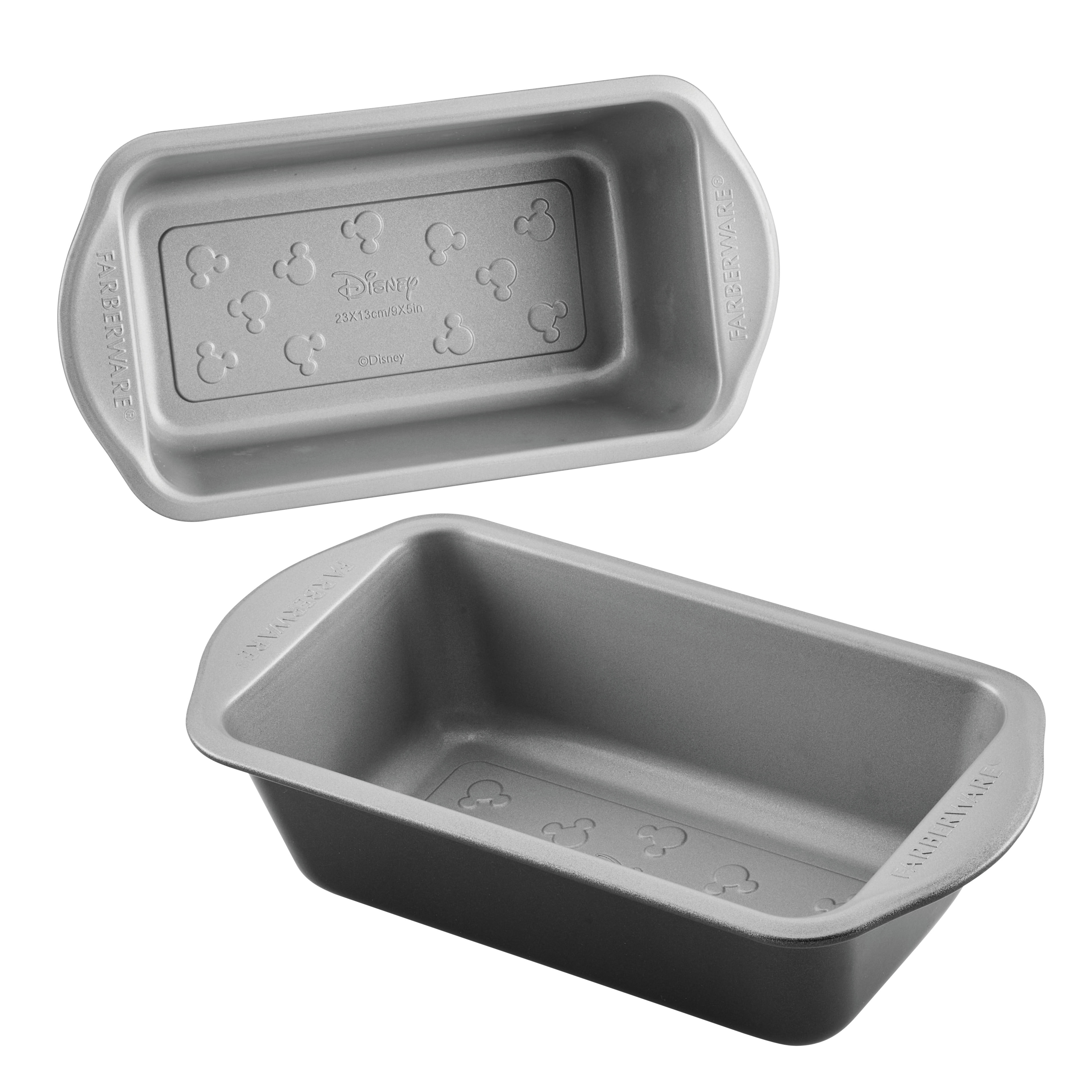 Farberware Mickey Mouse Loaf Pan Set - Nonstick Steel - Walmart.com