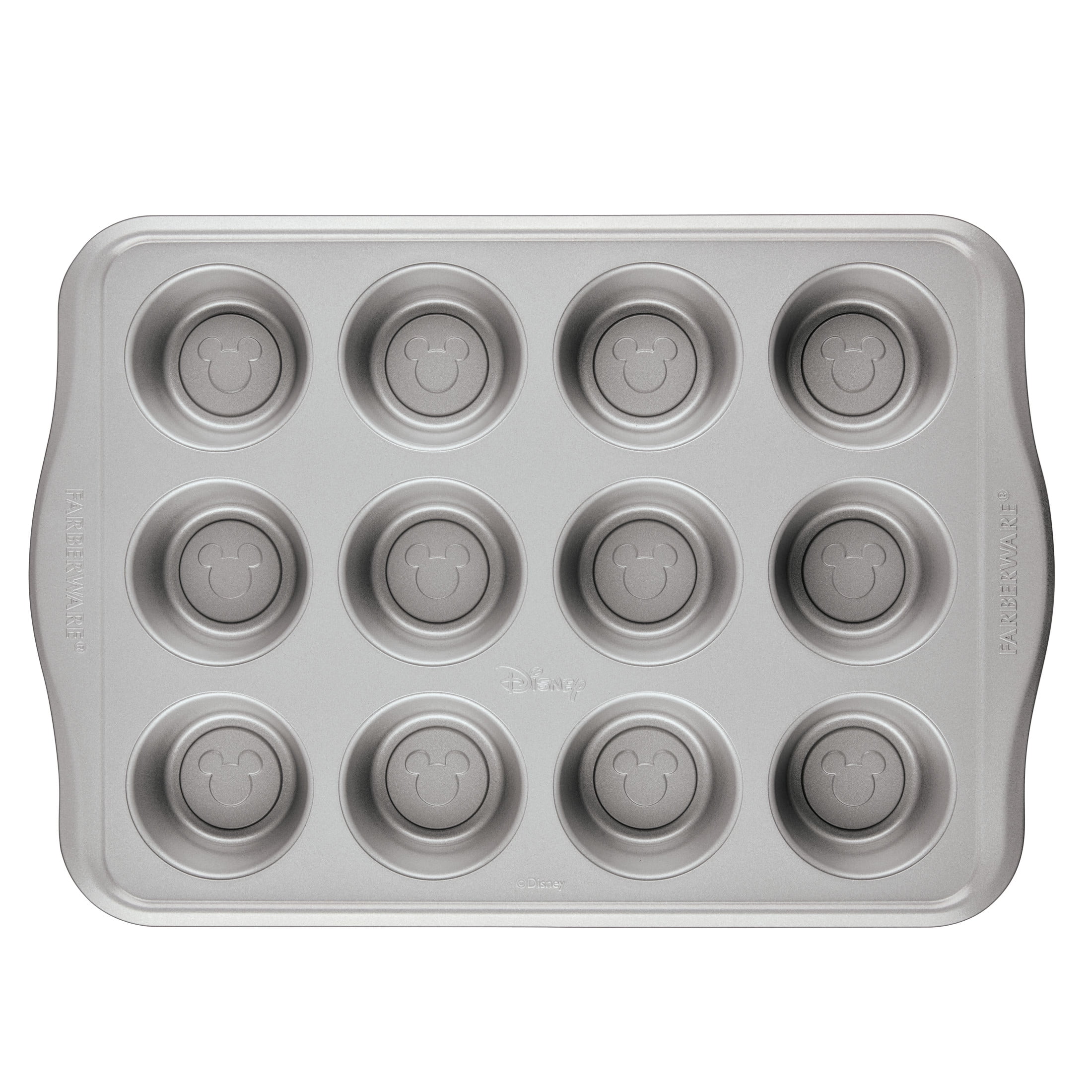 Farberware Disney Bake with Mickey Mouse 12 Cup Nonstick Muffin Pan ...