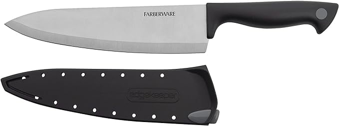 Farberware Edgekeeper 8-Inch Chef Knife with Self-Sharpening Blade ...