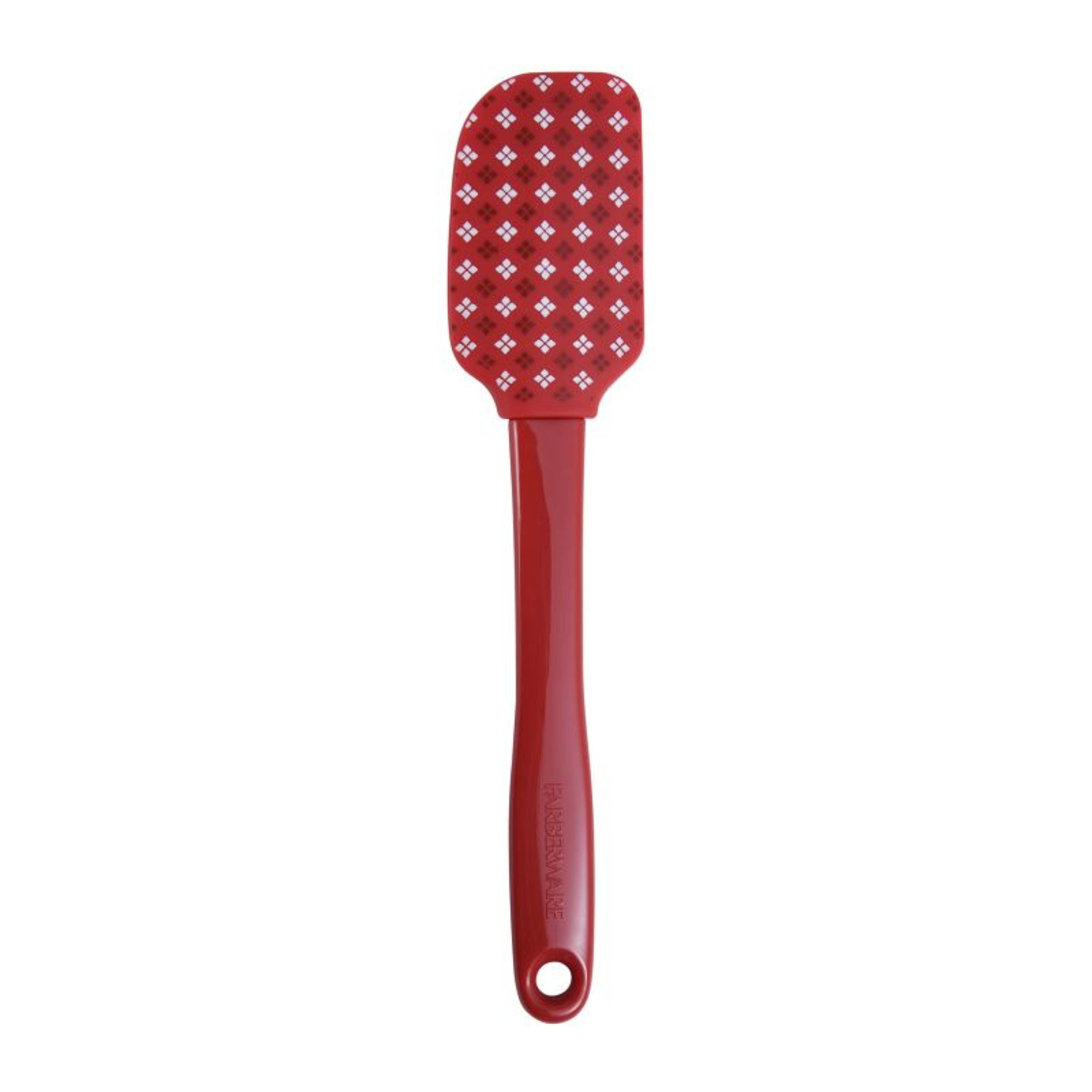 Farberware Holiday Diamonds Pattern Spatula with Red Handle - Walmart.com