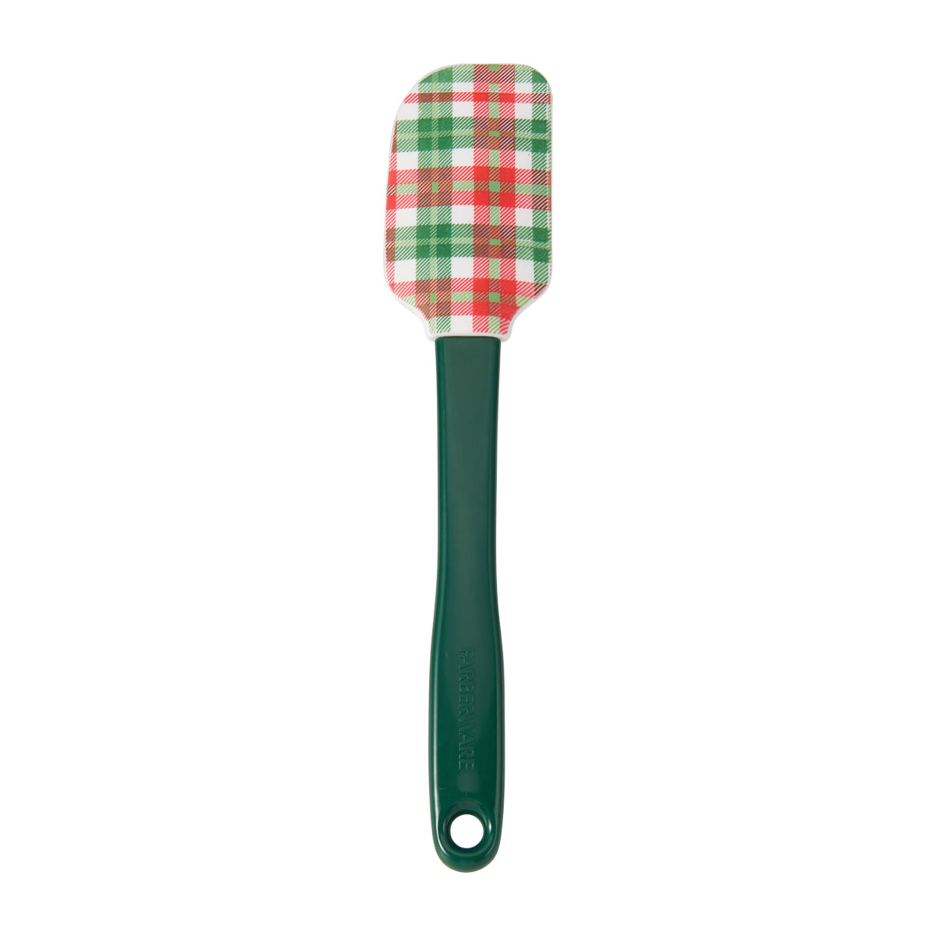 Farberware Holiday Green Plaid Silicone/Plastic Spatula - Walmart.com