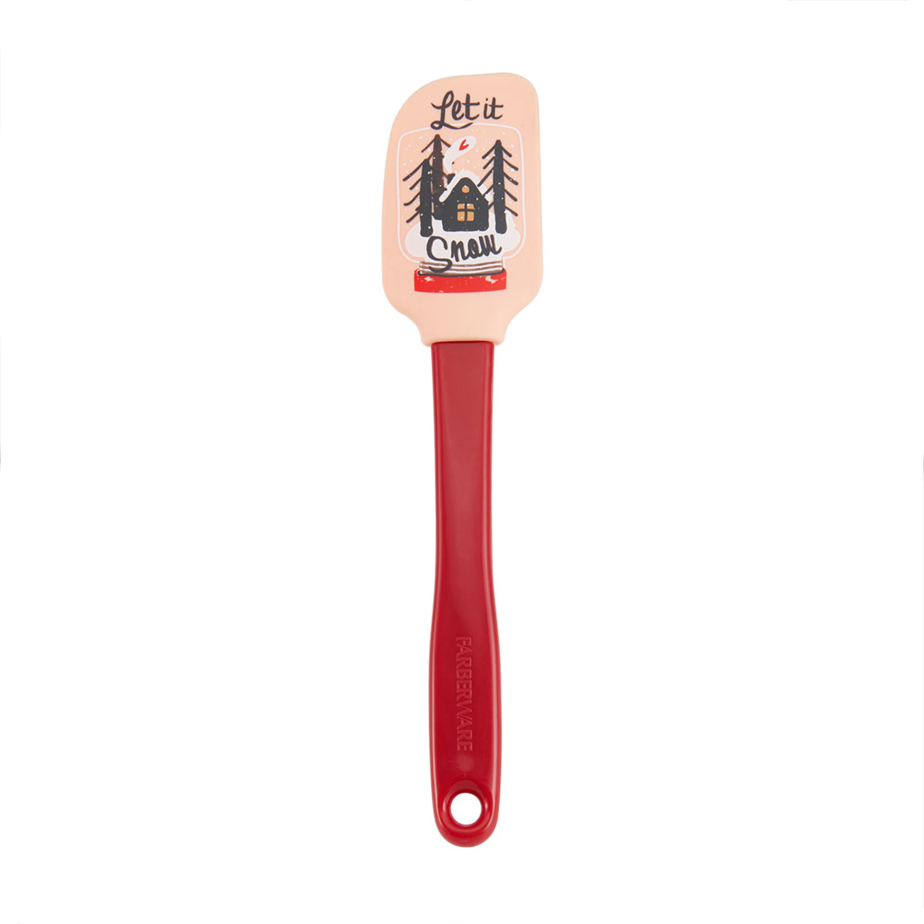 Farberware Holiday Let It Snow Silicone Spatula - Christmas Baking ...