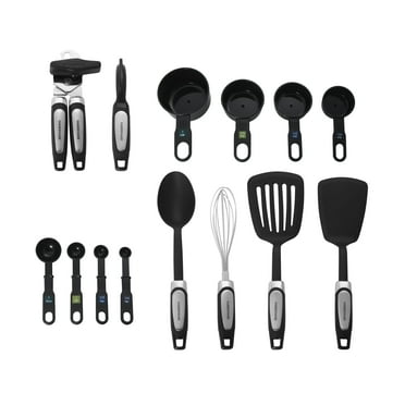 Oster Kitchen Bliss Kitchen Tools Set with Rose Gold Handle, Set of 5 ...