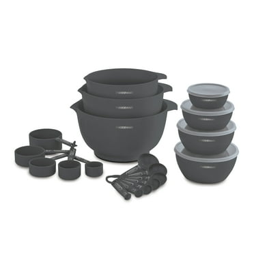 Farberware 10-Piece Nonstick Bakeware Set with Cooling Rack, Grey ...
