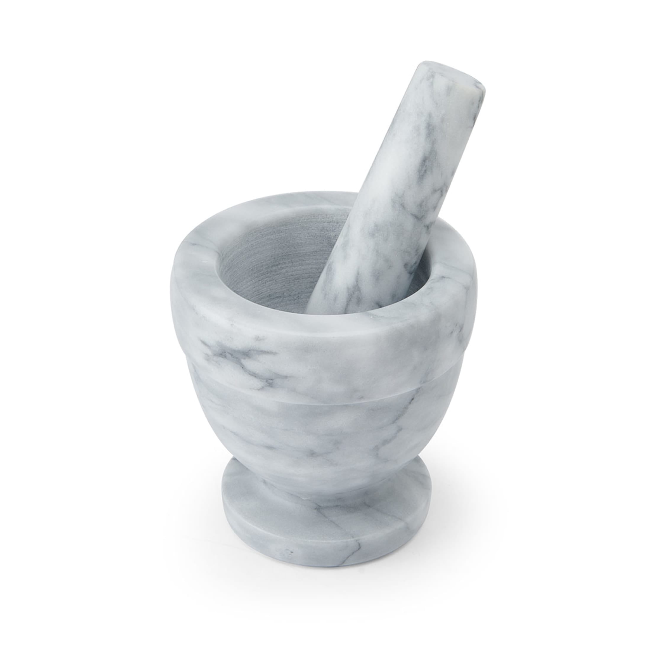 Farberware Marble Mortar and Pestle with Oversized Handle for Grinding ...