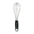 Farberware Metal Whisk with Black Handle, Stainless Steel, Egg and ...