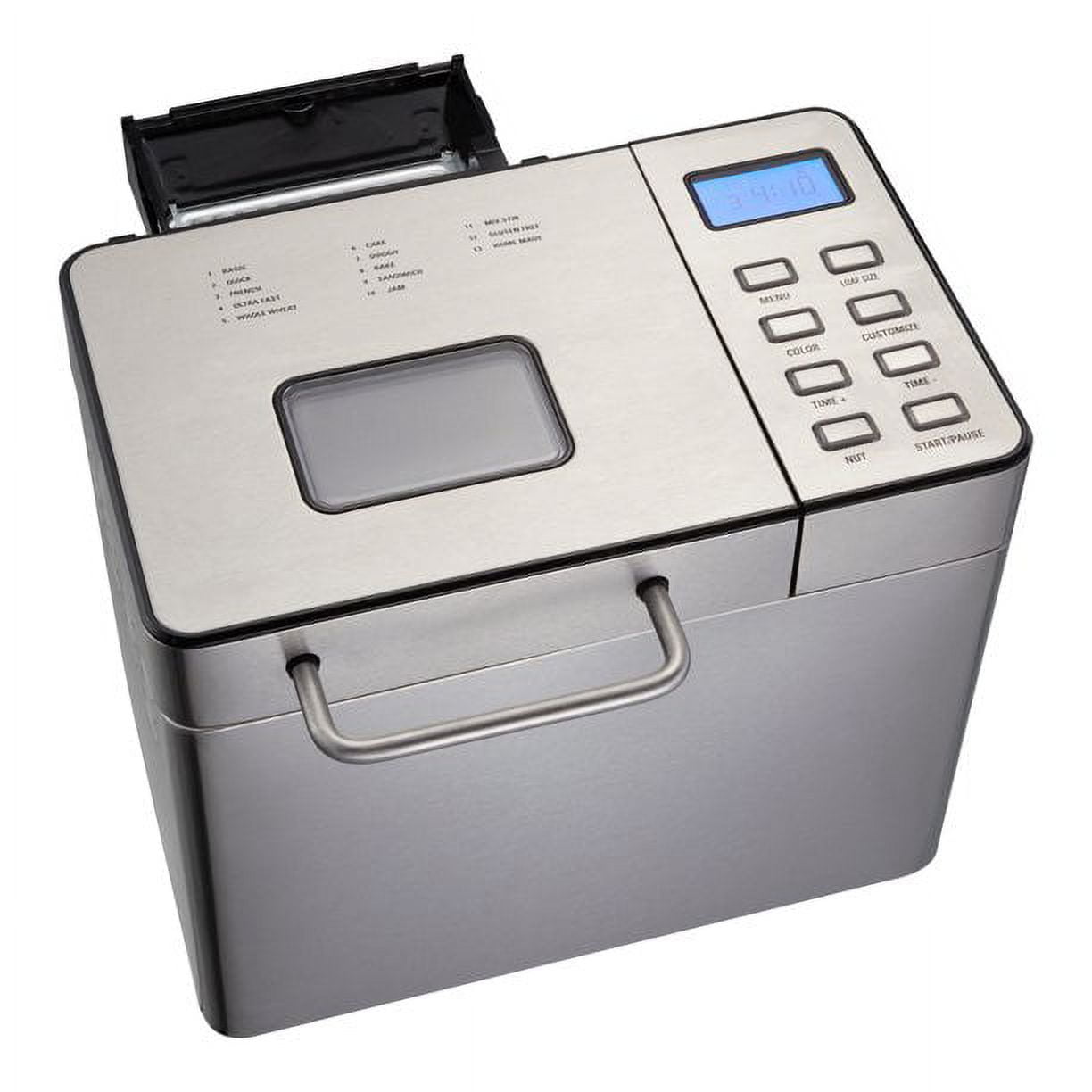 Farberware Stainless Steel Automatic Bread Maker, Dough Machine, 2 ...